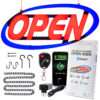 LED Open, Vertical & Electronic Business Signs | Green Light ...