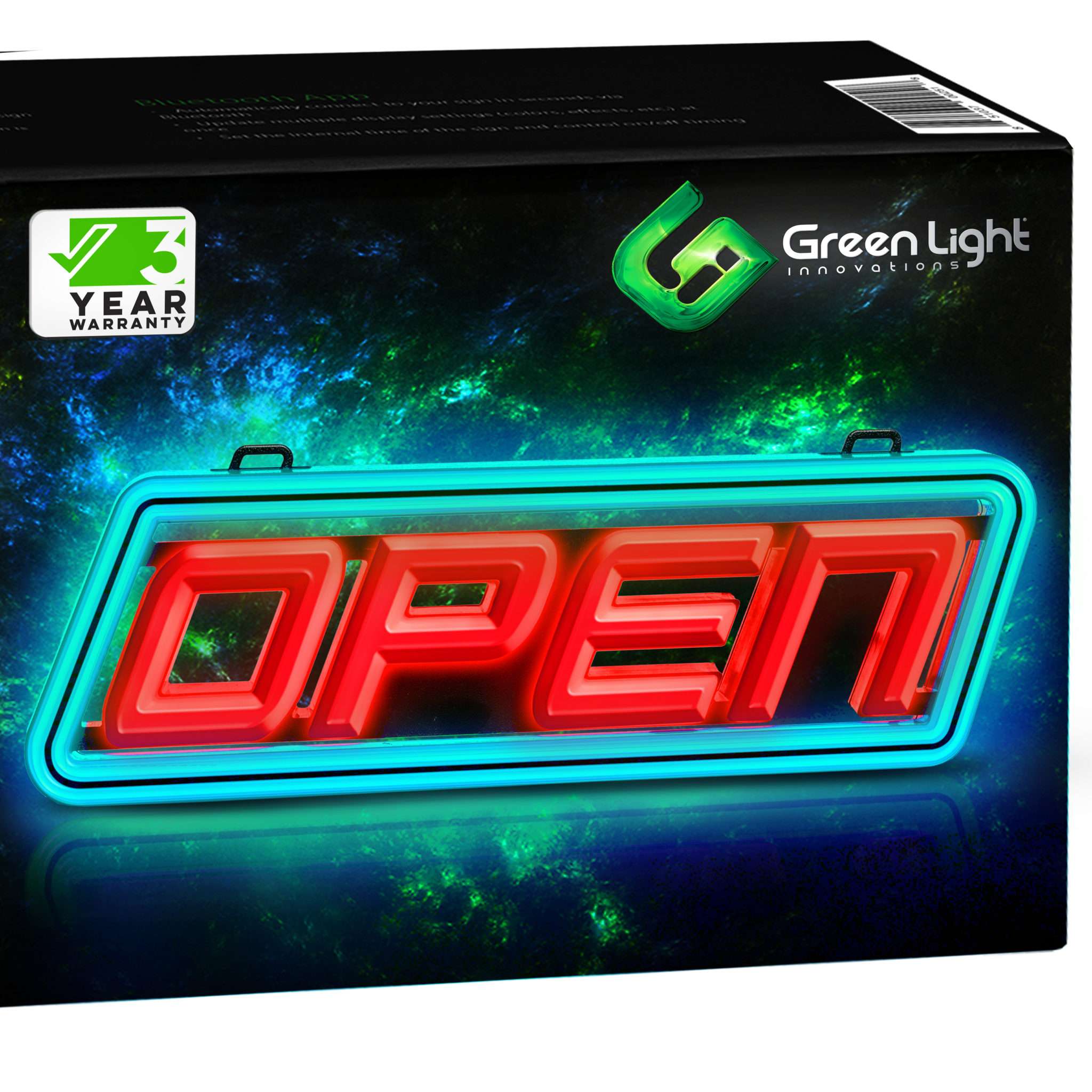 LED Open, Vertical & Electronic Business Signs | Green Light ...